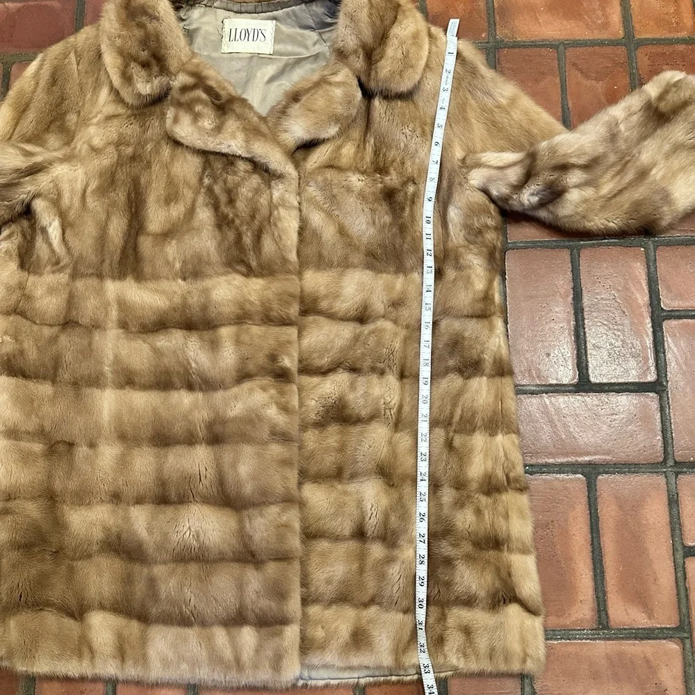 Lloyd ‘s | Jackets & Coats | Vintage Elegant Pastel Honey Blonde Mink ...